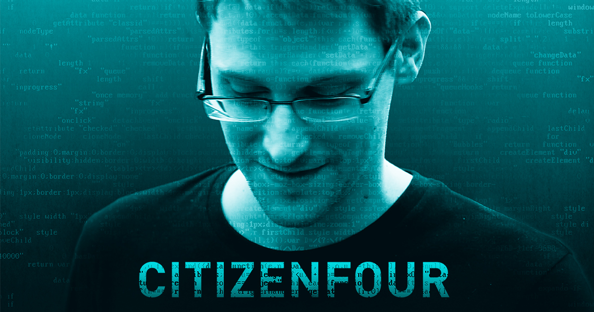 CitizenFour - Own it on disc & digital