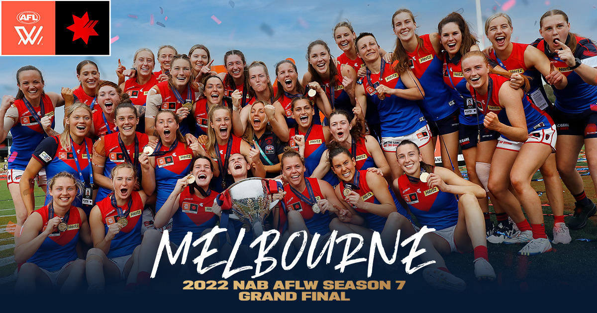 AFLW Premiers 2022 Melbourne Demons - Own it on DVD